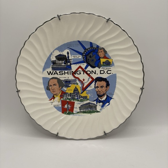 The Unbranded Brand | Wall Decor | Vintage Washington Dc Souvenir Plate ...